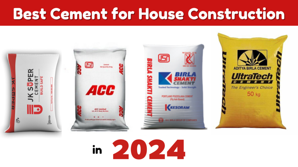 Best Cement for house construction in 2024 - Property Round